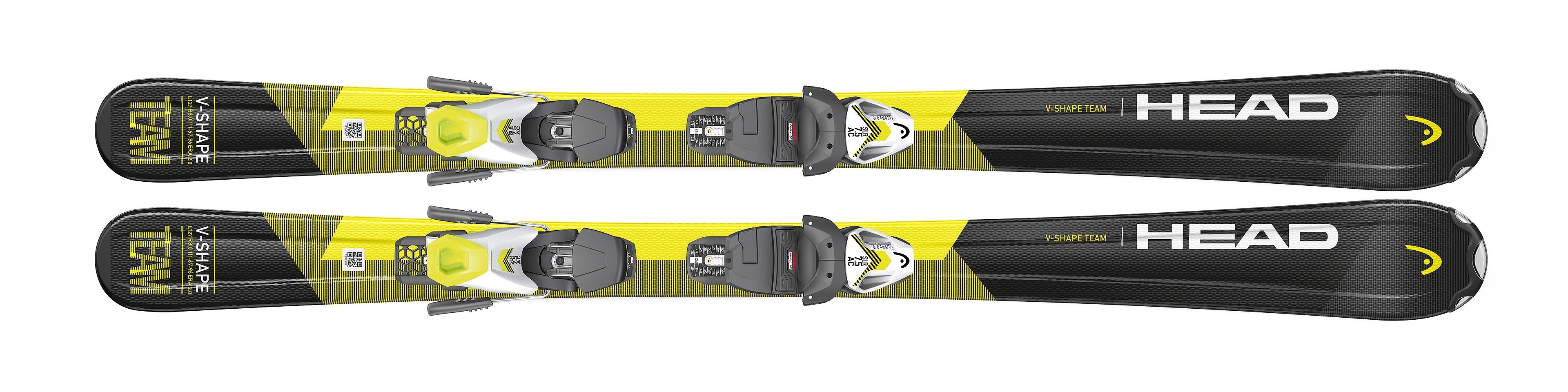 Head V-Shape Team SLR Pro Allround Jugendski inkl. Bindung SLR 7.5 ...