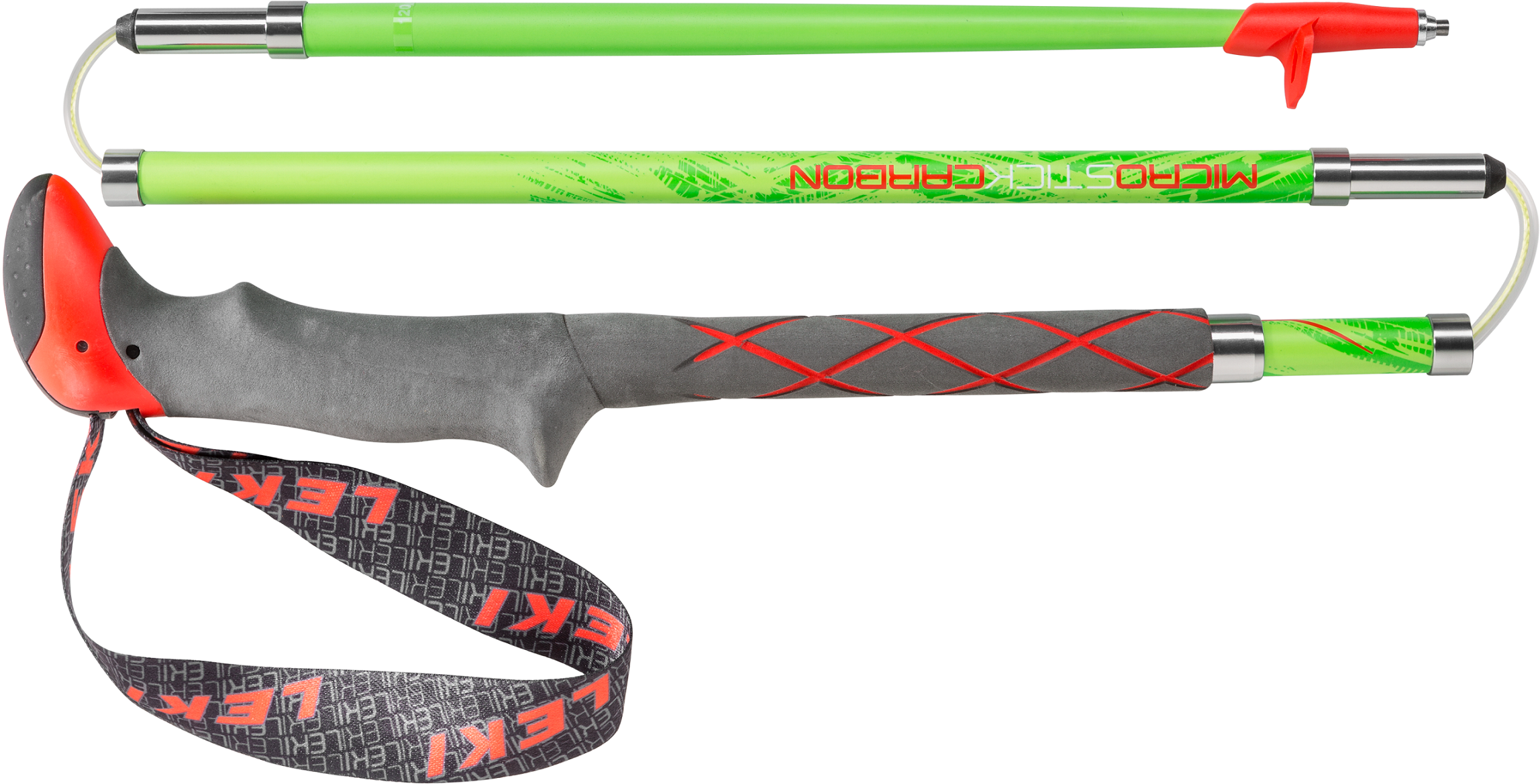 Leki Micro Stick Carbon Trekkingstöcke Trail Running Wandern Faltstock