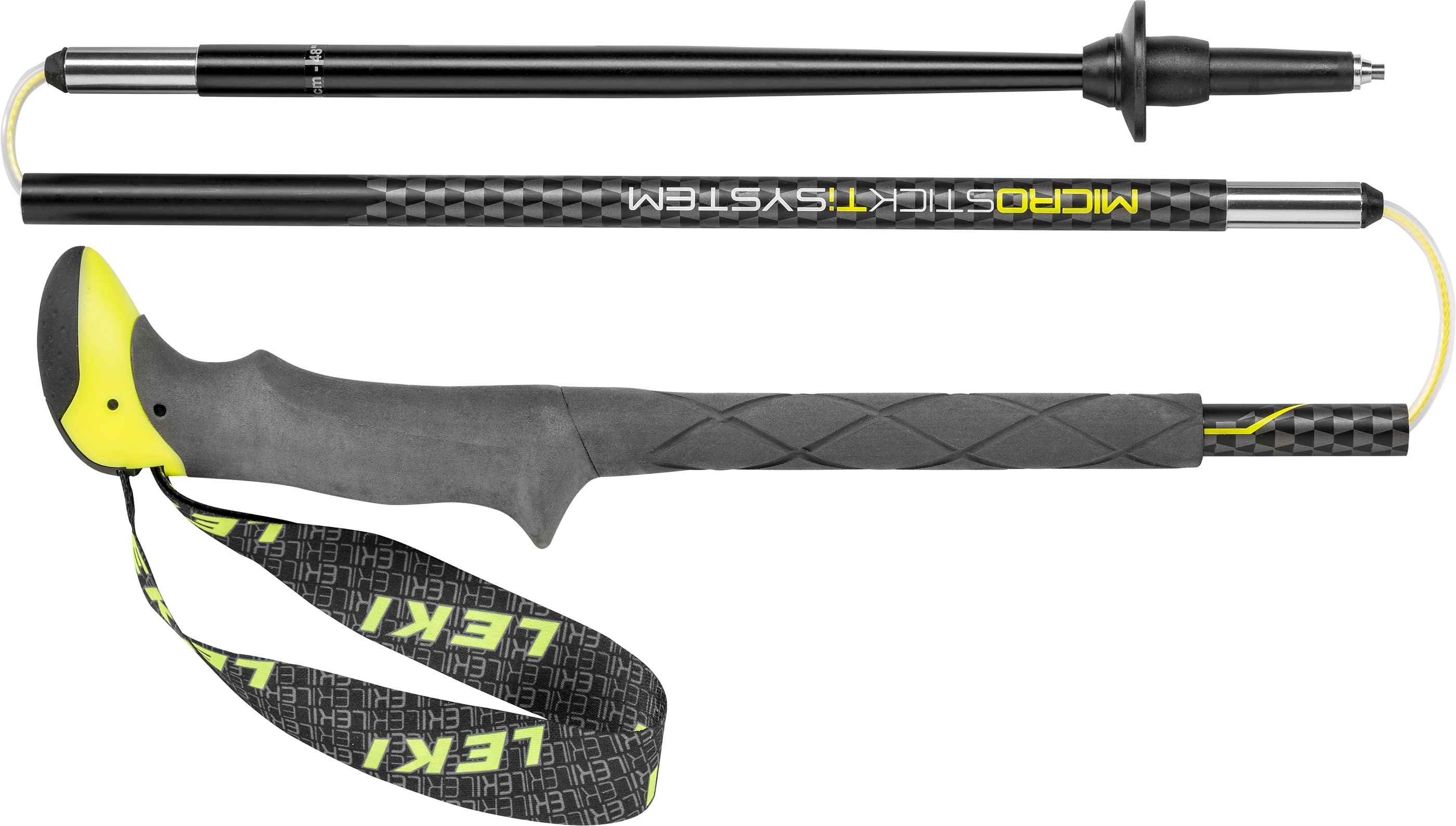 Leki Micro Stick TI System 120cm Trekkingstöcke Wanderstöcke Nordic ...