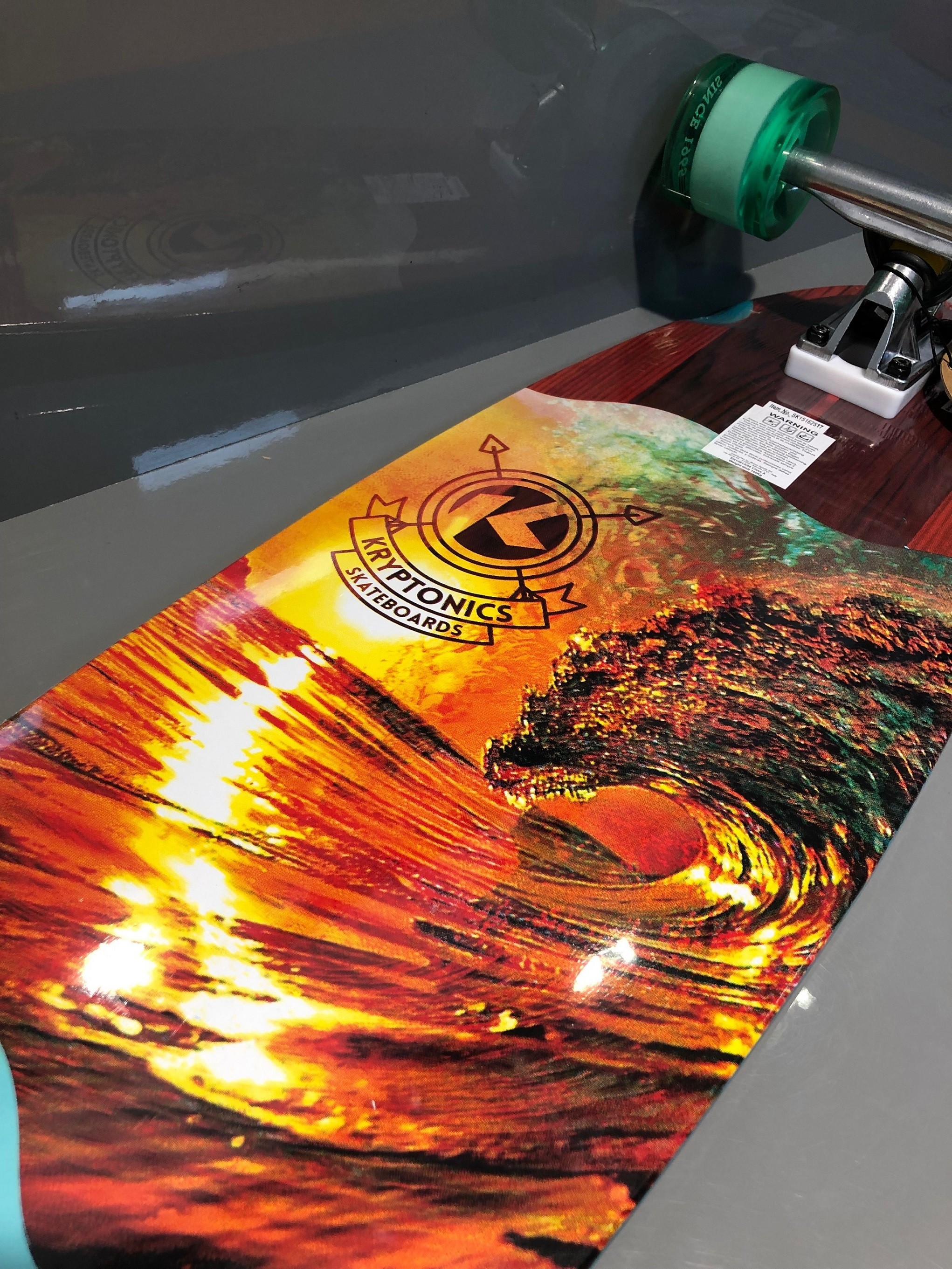 Kryptonics Longboard Diamond Tail 38 in / 96 cm - Skates & Boards ...